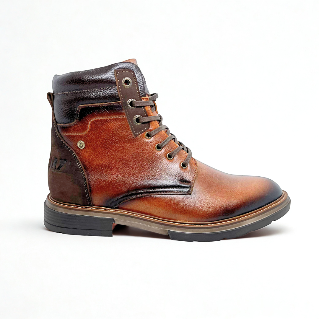 ¡EDICION LIMITADA! Botas Quin Miel Olmo 100% Cuero – Jay Colombia